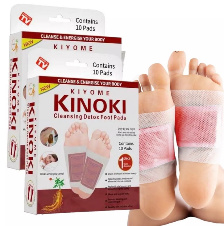 Méregtelenítő tapasz ginzenggel - Kiyome Kinoki - 10 db | Háztartási ...